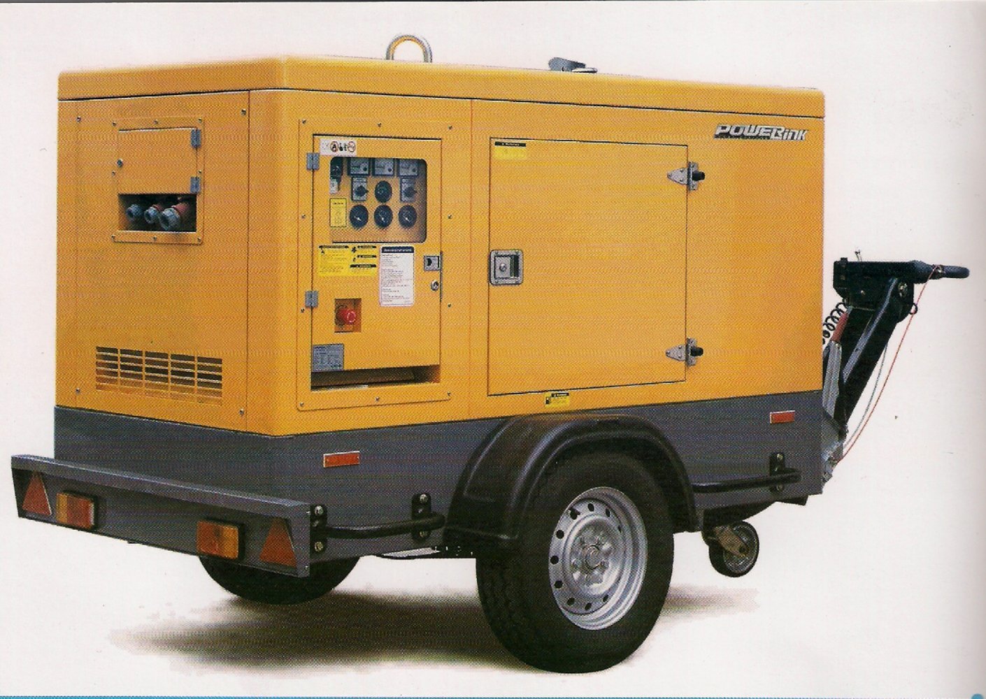 60 Kva Prime Rate, Silent Type With Trailer | Genset Powerlink ...