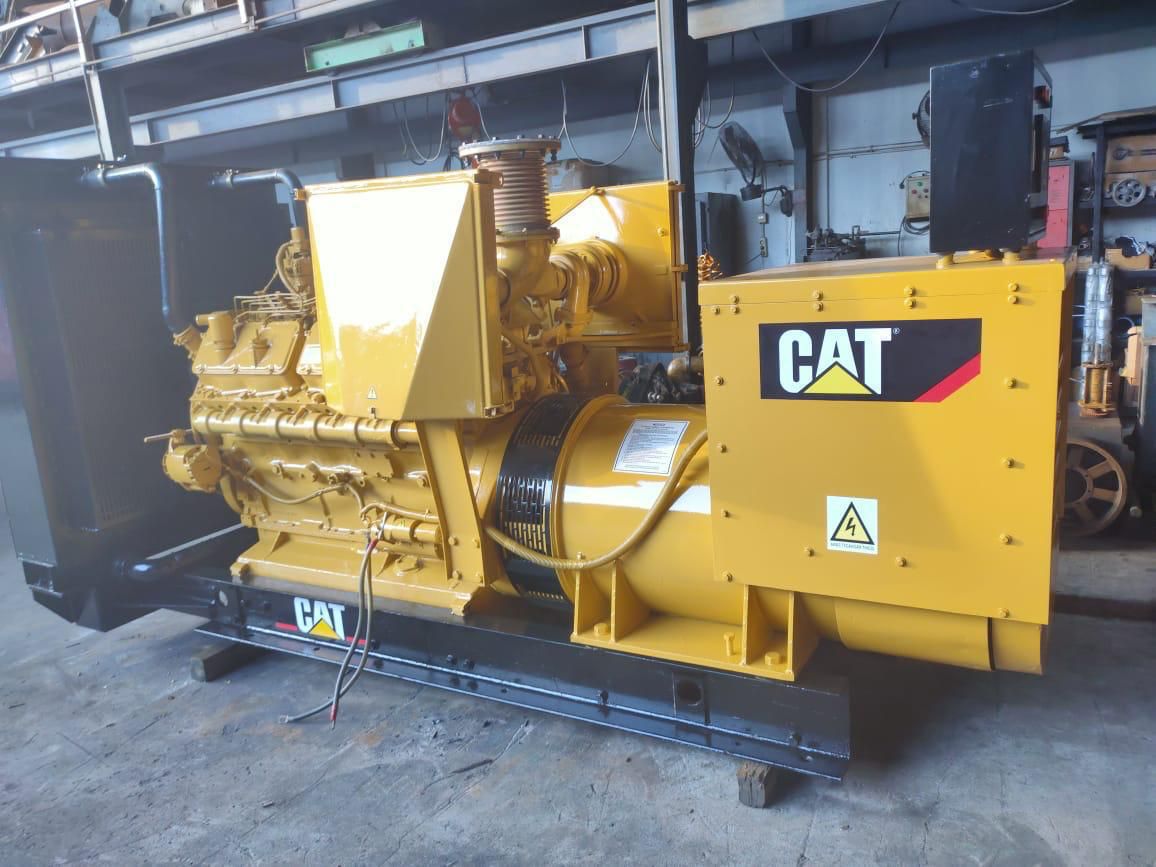 Genset Caterpillar 500 Kva, type engine 3412 ( 2005 ) Bekas | Genset ...