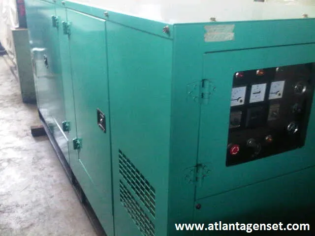 Genset Mitsubishi 6D22T + Siemens 150 Kva Tahun 2003 Silent Type ...