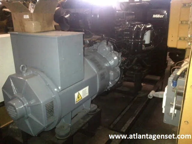 Genset Mitsubishi 6D22T + Siemens 150 Kva Tahun 2002 Open Type | Genset ...