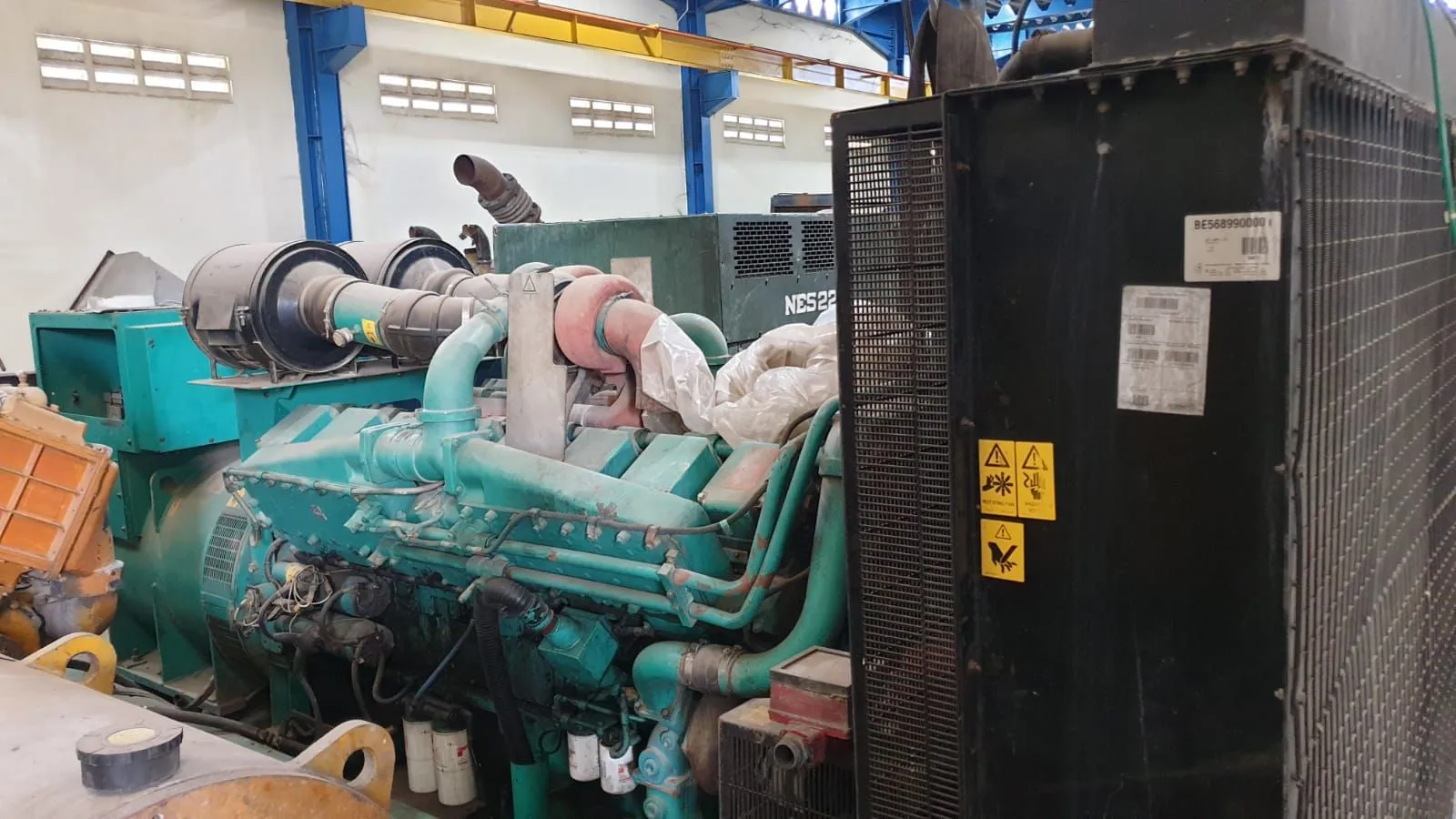 Genset Cummins 1250 Kva Second, Engine type KTA50G3 | Genset Bekas ...